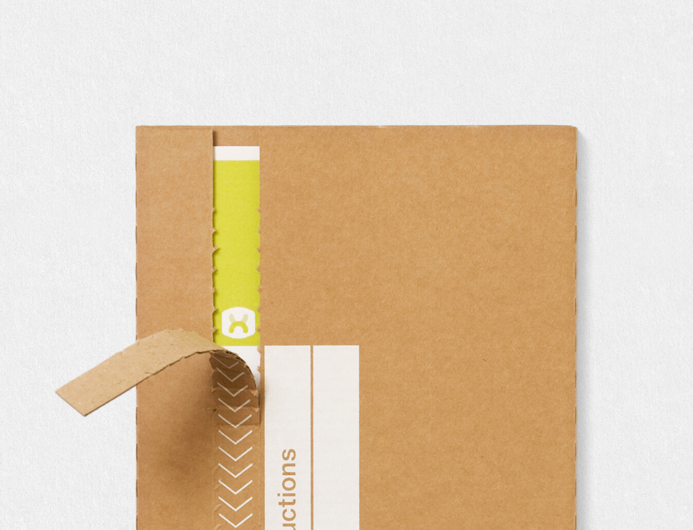Custom Closure Packaging Production Tab Crocodile Tear Strip Zip Clasp