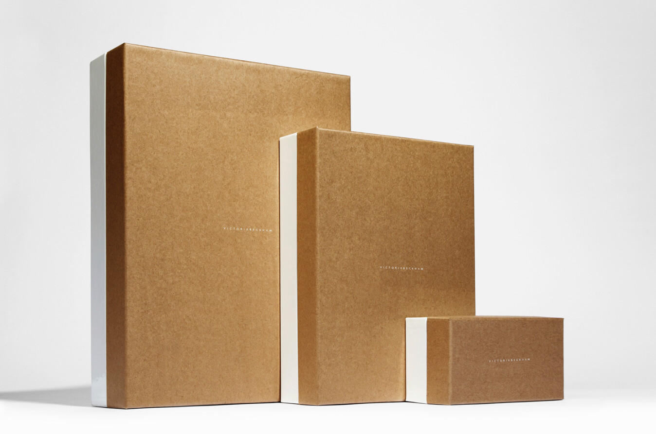 Victoria Beckham Luxury E-Commerce Boxes > Progess Packaging