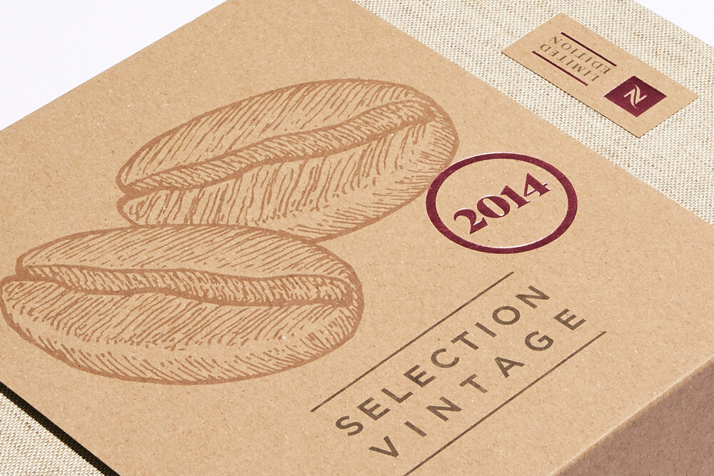 Nespresso Paper Over Board Presentation Boxes Cloth Covered > Progress ...