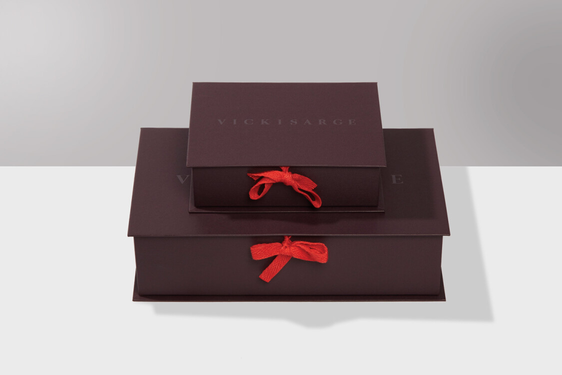VICKISARGE Luxury Retail Carrier Bag Jewellery Box > Progress Packaging