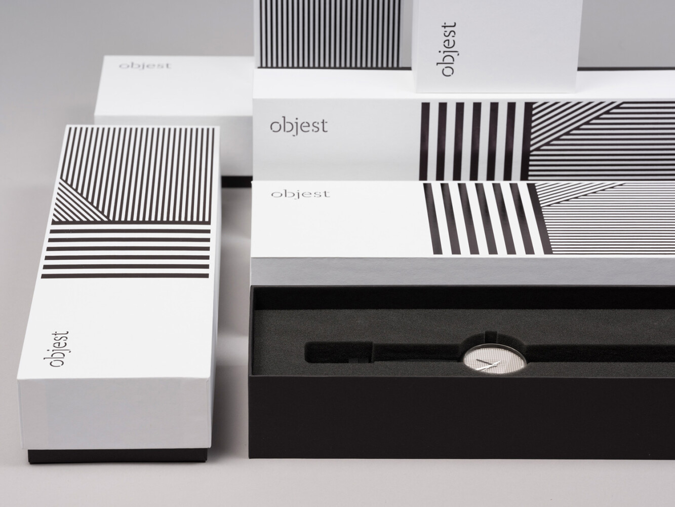 Objest Luxury Watch Box Minimalist Creative > Progress Packaging