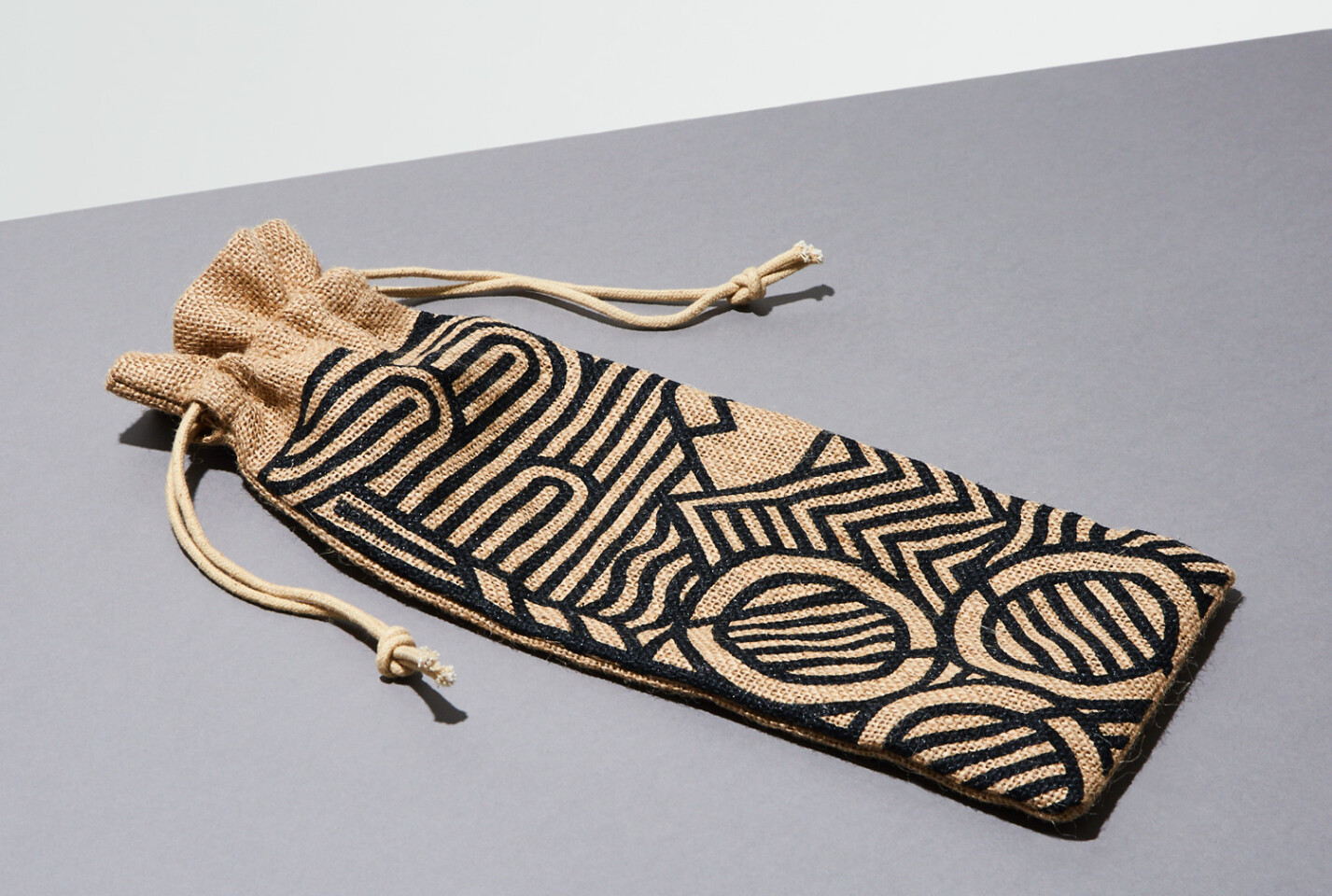 Hessian Drawstring Bag Hunter Laing > Progress Packaging