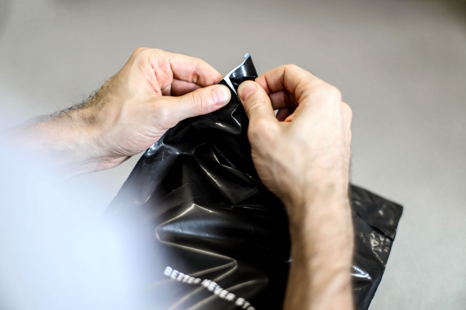 Castore Branded Polythene Bag Production > Progress Packaging