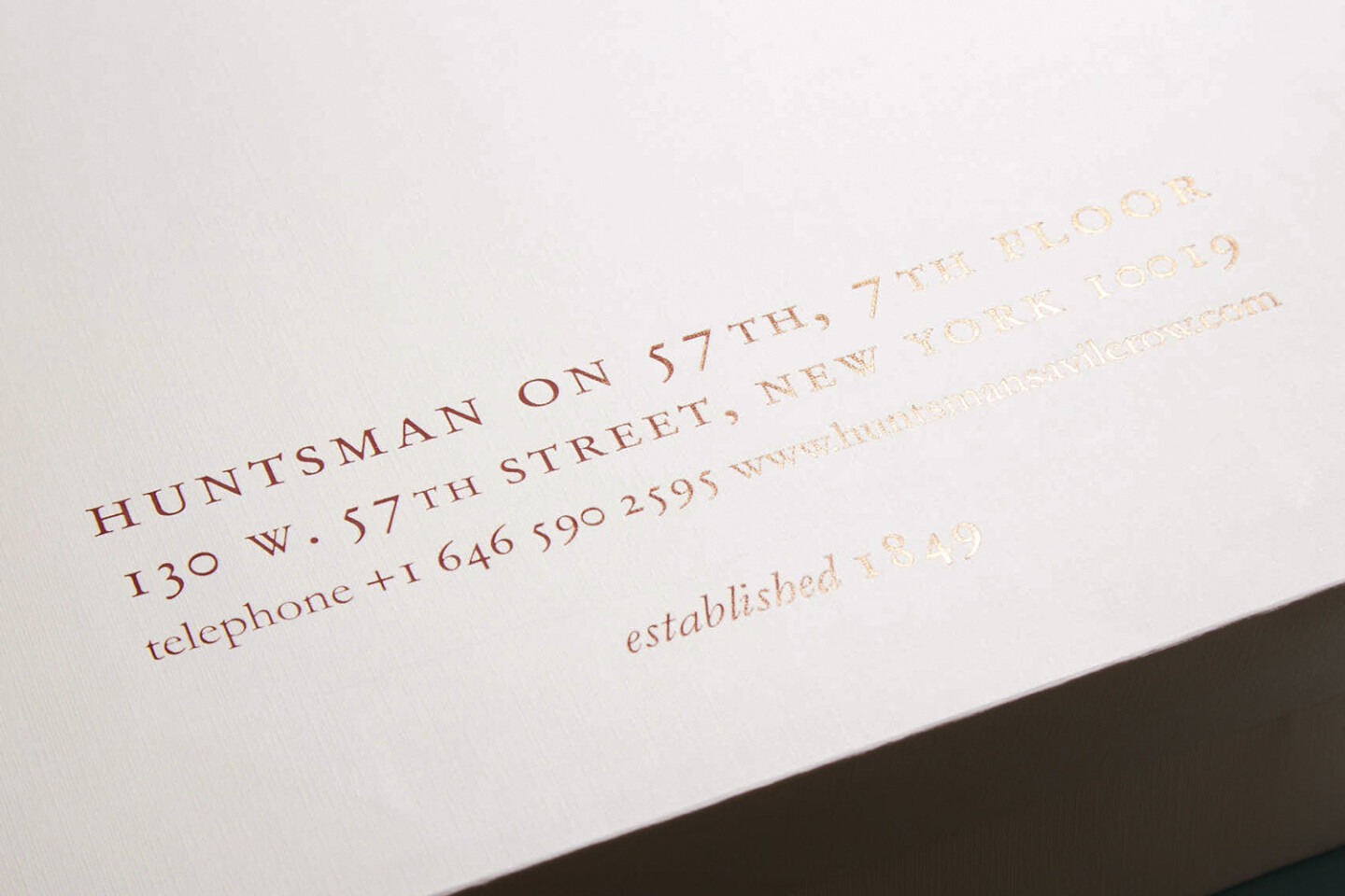 Huntsman Luxury Eco Retail Packaging Range > Progress