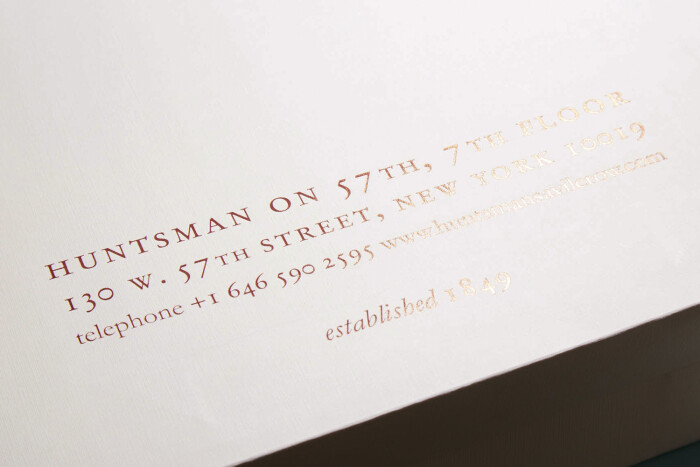 Huntsman Luxury Eco Retail Packaging Range > Progress