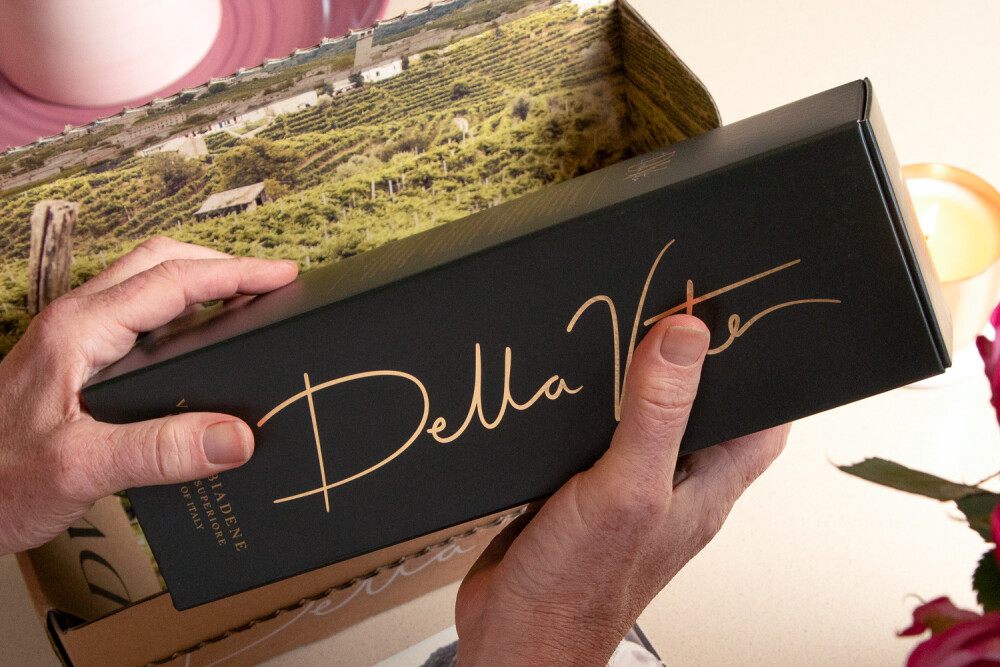 Bespoke Prosecco E-commerce Packaging > Progress