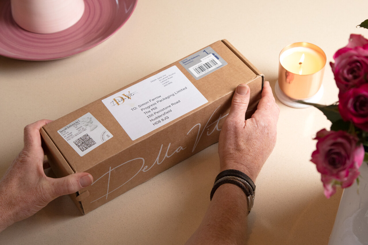 Bespoke Prosecco E-commerce Packaging > Progress