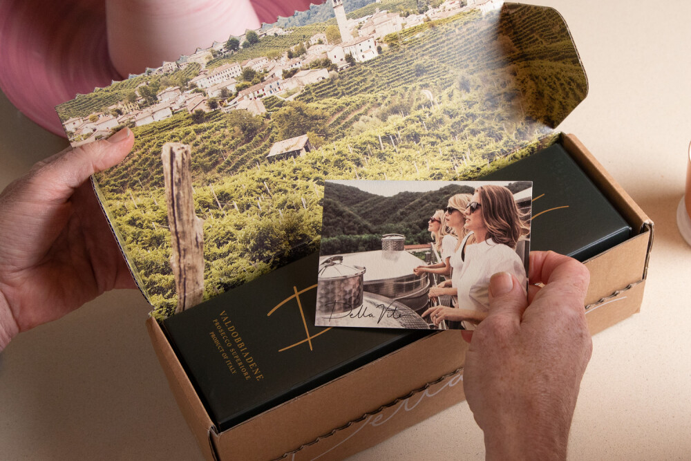 Bespoke Prosecco E-commerce Packaging > Progress