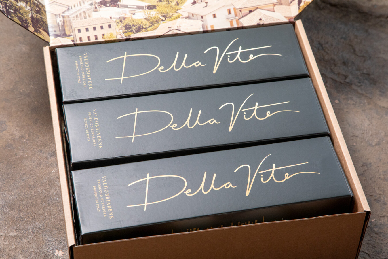 Bespoke Prosecco E-commerce Packaging > Progress