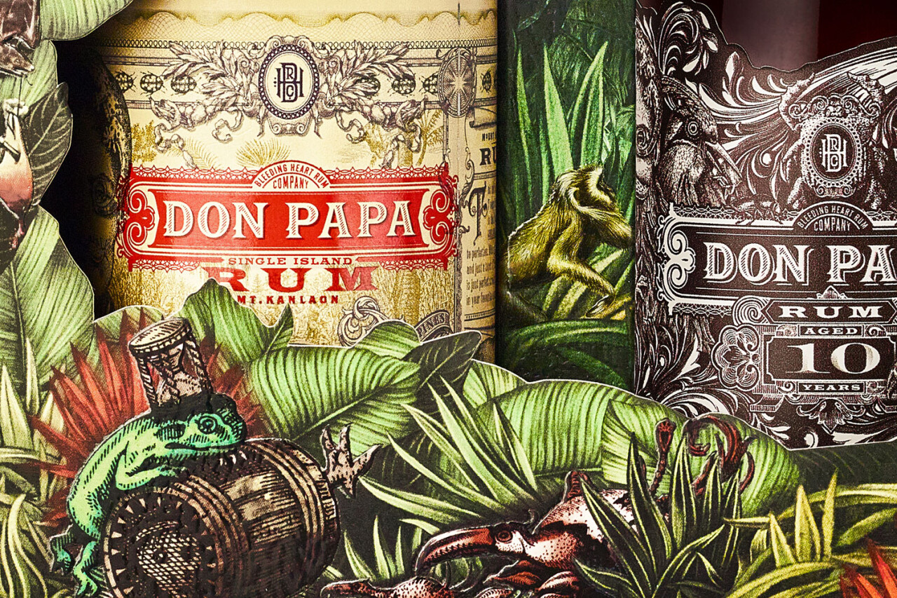 Don Papa Rum Retail Box Set > Progress Packaging