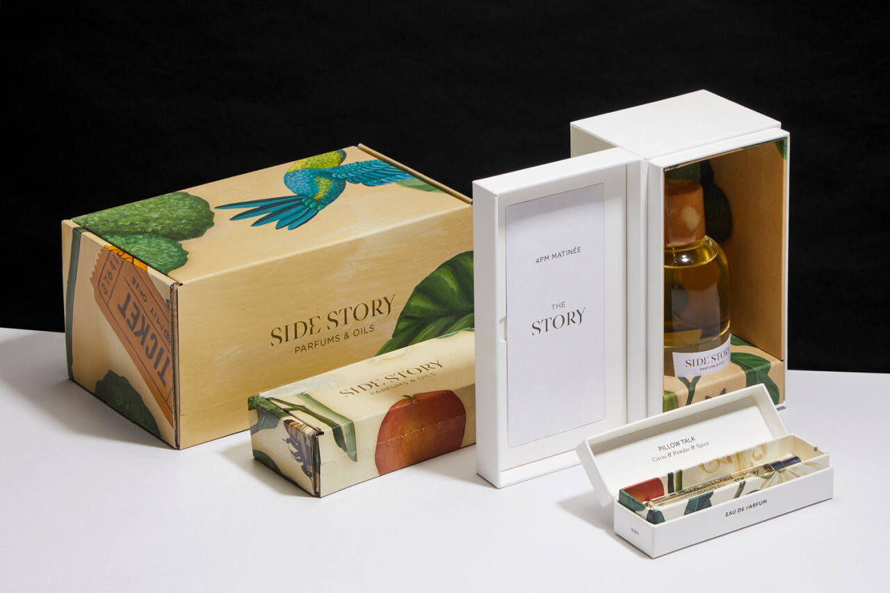 Side Story > Perfume Packaging and Ecommerce Boxes