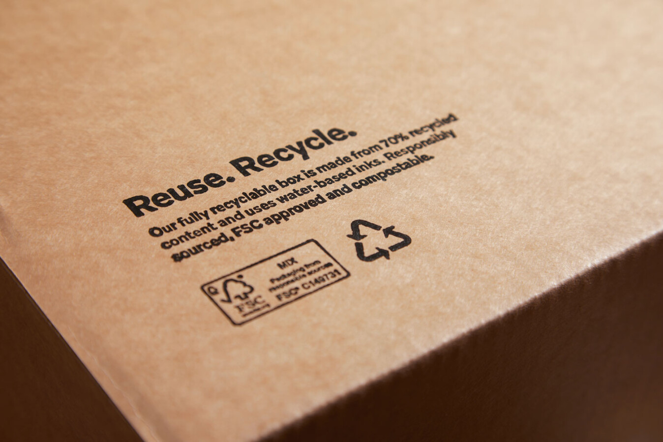 FSC certified custom eco packaging > Progress