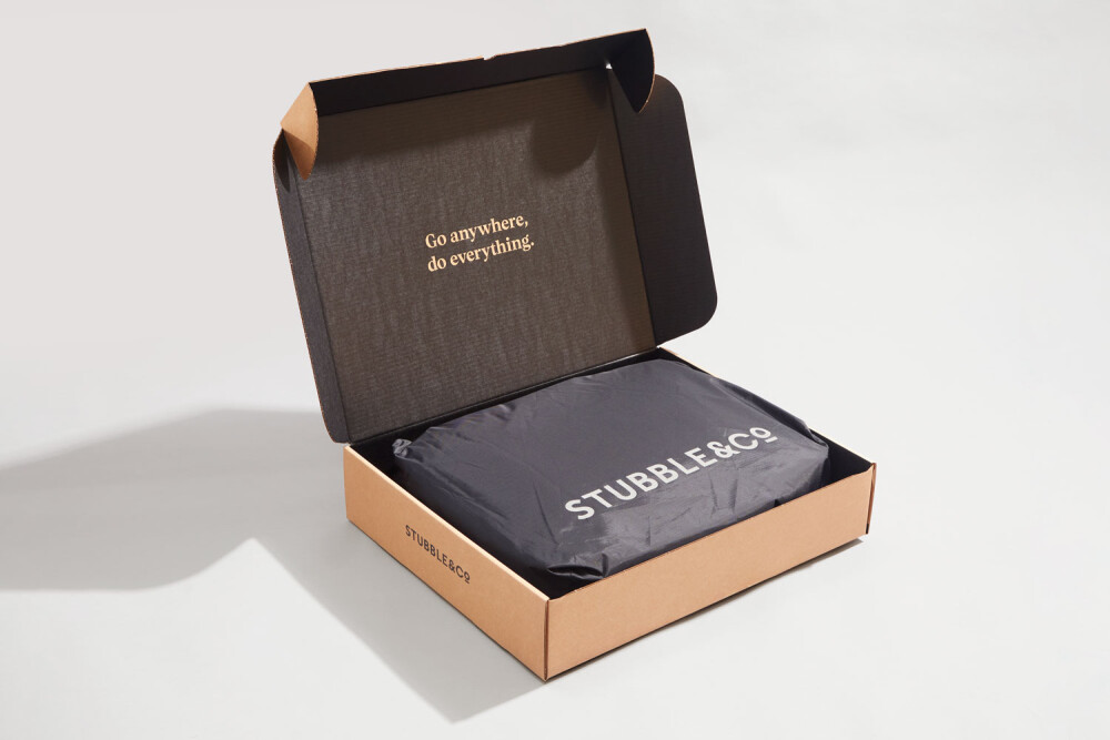 Stubble & Co E-commerce Transit Boxes - Progress