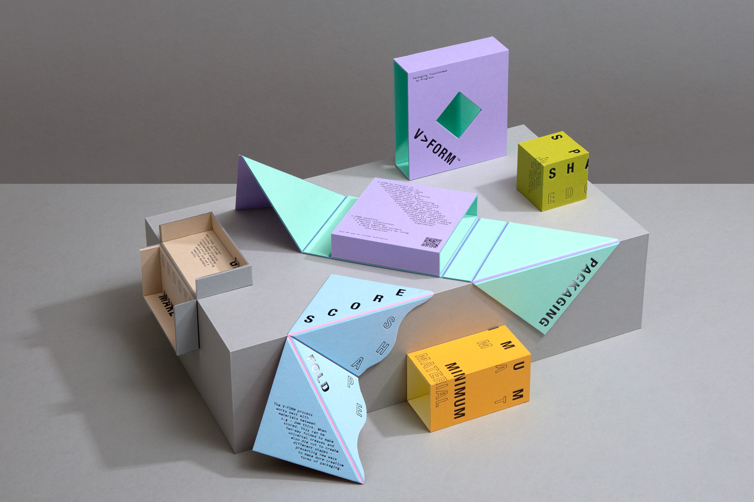 V-FORM luxury rigid boxes by Progress Packaging